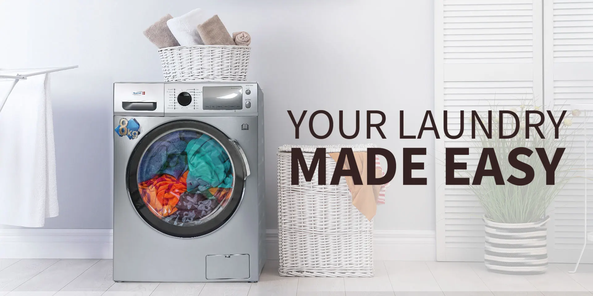 Buy Front & Top Load Washing Machines or Dryers Online| Scanfrost